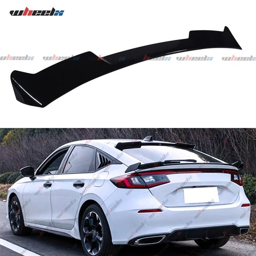 For Honda Civic Hatchback 11th 2022+ Gloss Black Sport Rear Window Roof ...