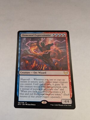 Elemental Expressionist Strixhaven: School of Mages Regular MTG NM | eBay