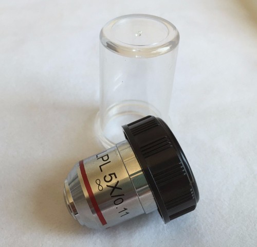 Metallurgical Microscope 5X Infinity PLAN Achromatic Long Objective ...