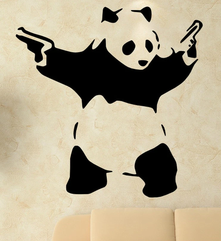 Banksy Graffiti Panda