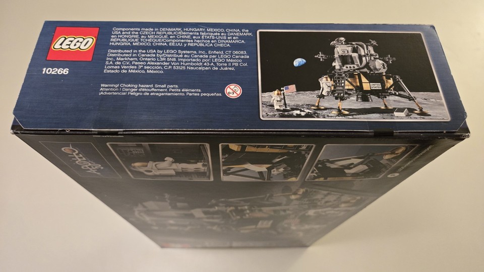 LEGO Creator 10266 NASA Apollo 11 Lunar Lander - New Sealed ...