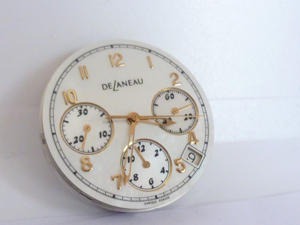 ETA 2894-2 Chronograph Automatic MOVEMENT SWISS MADE Running & Keeping ...