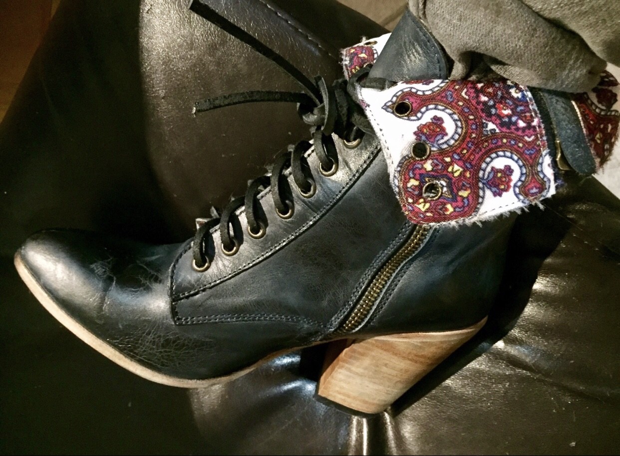 Freebird REBEL BOOT BK,BLUE, WINE OR COGNAC $295.00 NIB Granny Rare ...