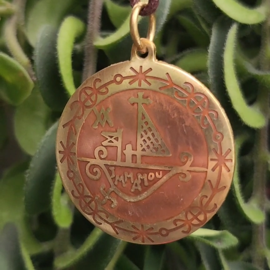 Voodoo Travel Protection Necklace Pendant Loa Agwe Talisman Powerful ...