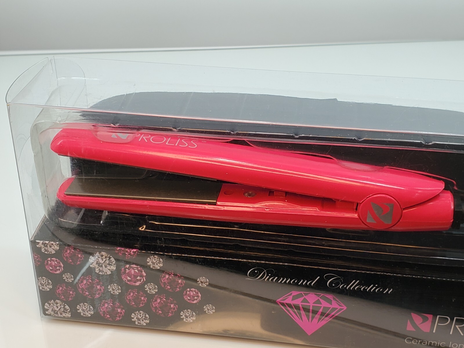 Proliss pink 1 1/4" Ceramic Ionic Professional Straightener Flat Iron | eBay
