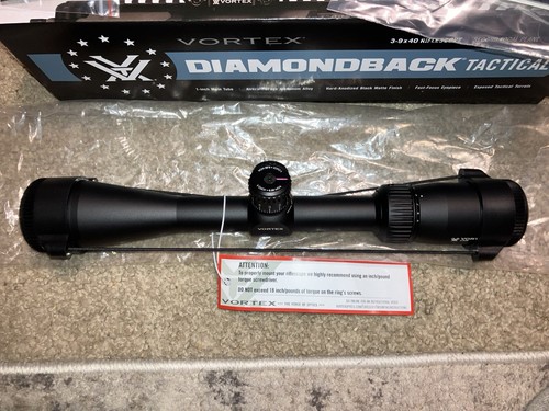 NEW! Vortex Diamondback Tactical Rifle Scope 3-9 x 40 AO VMR-1 MOA ...