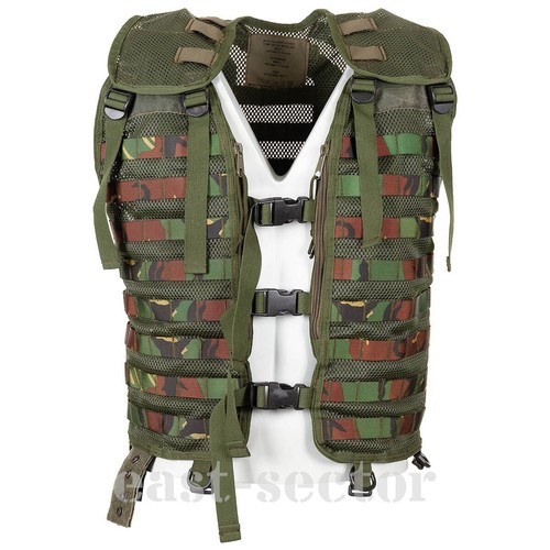 Original Dutch Army Tactical MOLLE Vest Jacket Chest Rig DPM Camo ...