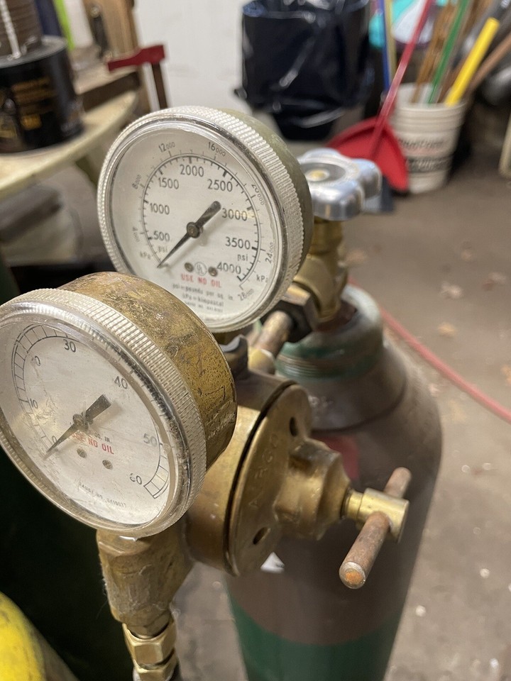 Rebuilt AIRCO Dual Stage Nitrogen CGA 580 Regulator, 60 PSI Max | eBay