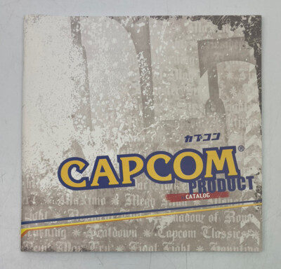 2005 Capcom Product Catalog PlayStation PS2 PS1 PSP GBA DS Xbox Video ...