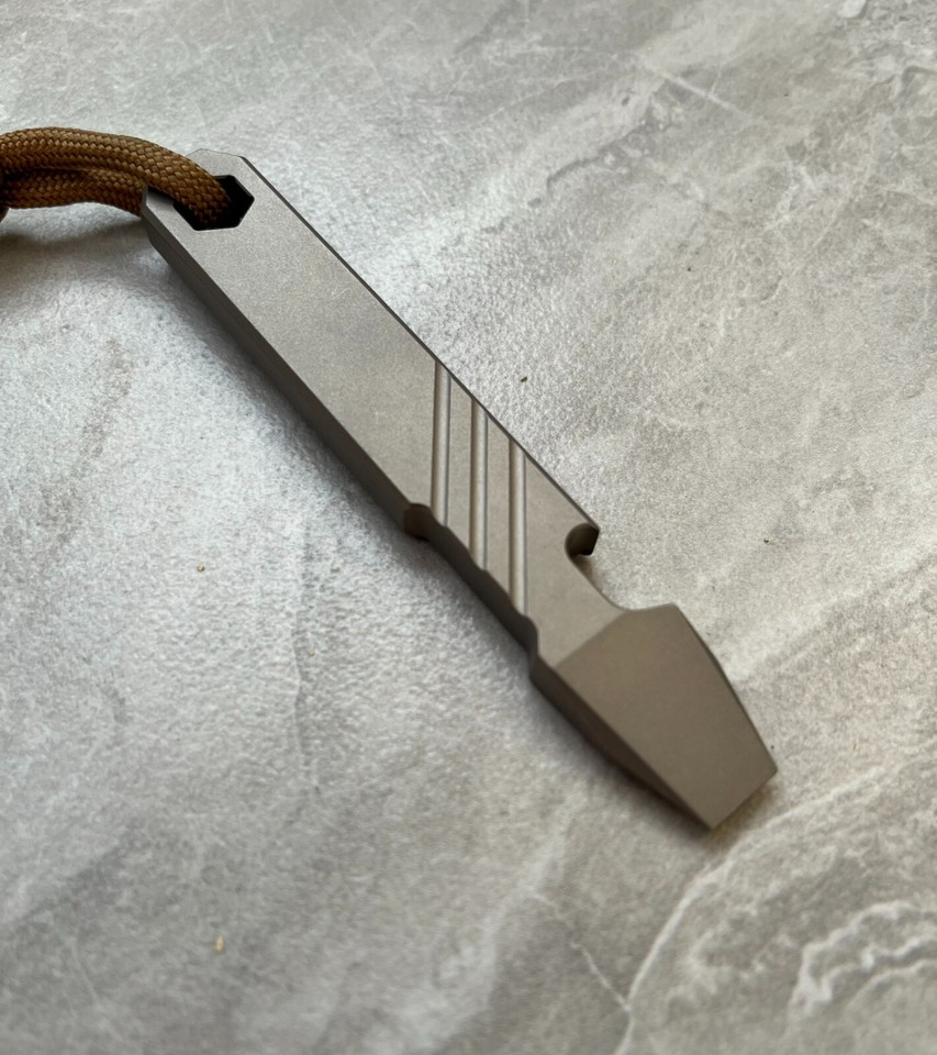 New Titanium Alloy Multi Tools Pry Bar Crowbar Bottle Opener Wrench ...