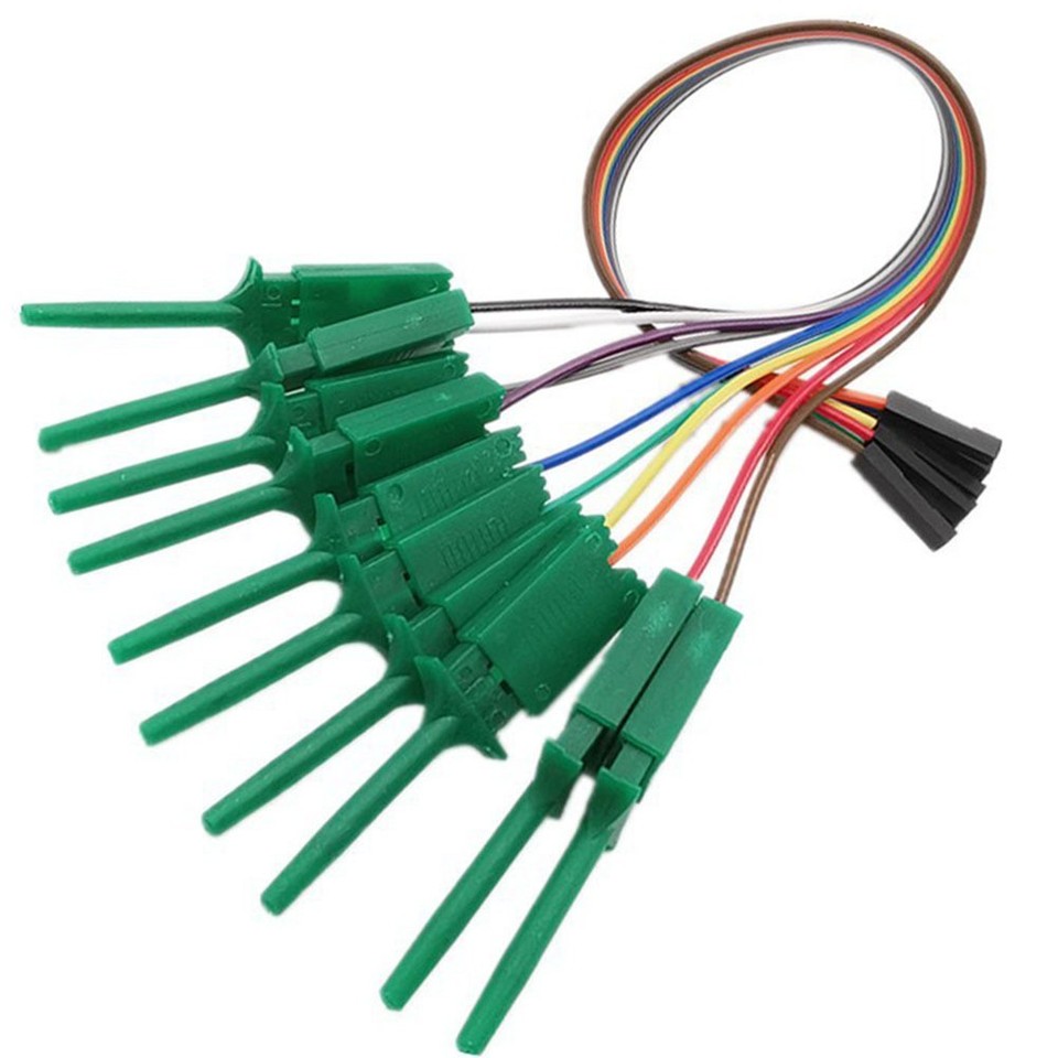 Flexible 20cm Hook Cable Set for USB Logic Analyzer with 20pin Female ...