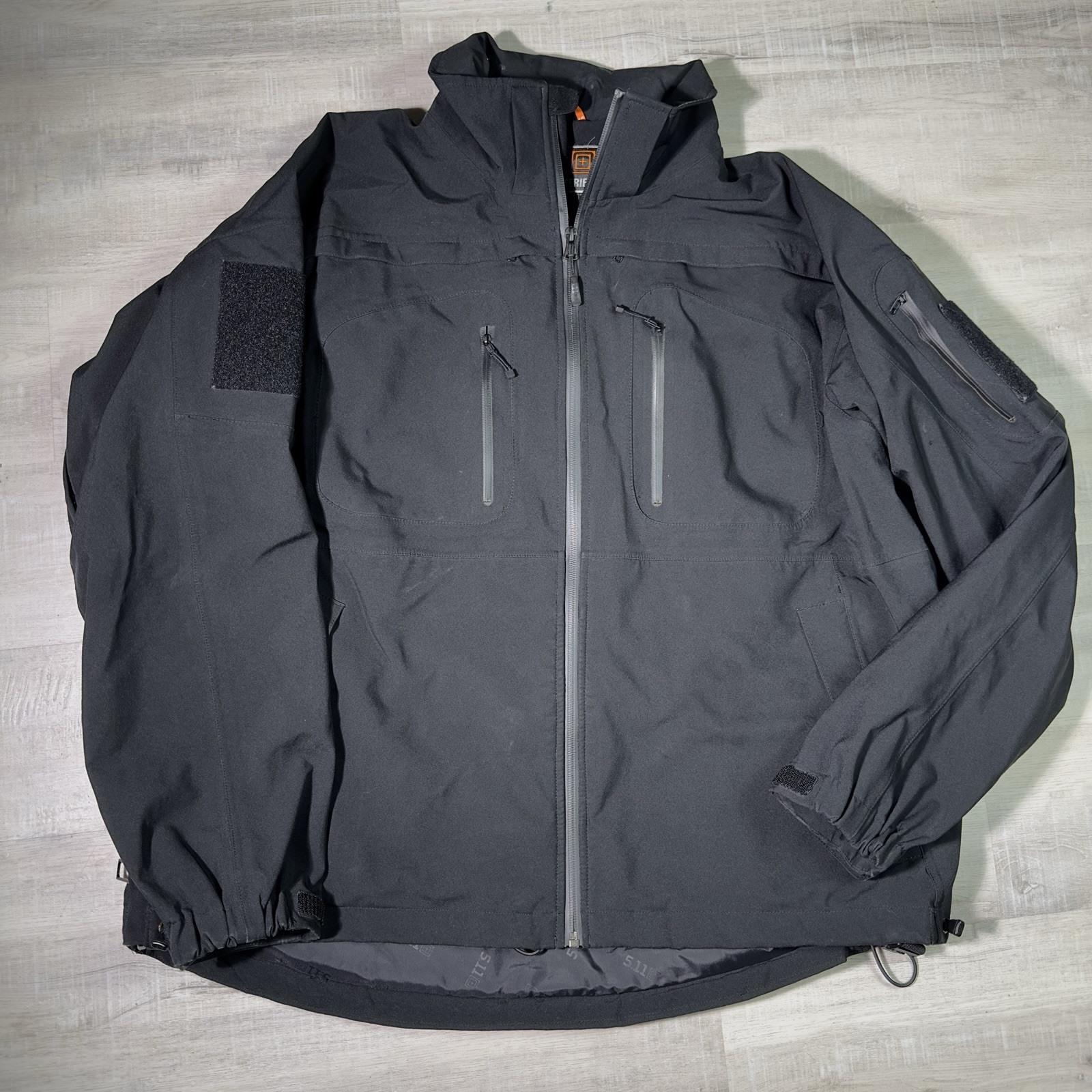 511 Tactical Mens Jacket Black XL Utility Workwear Full Zip Outdoor ...