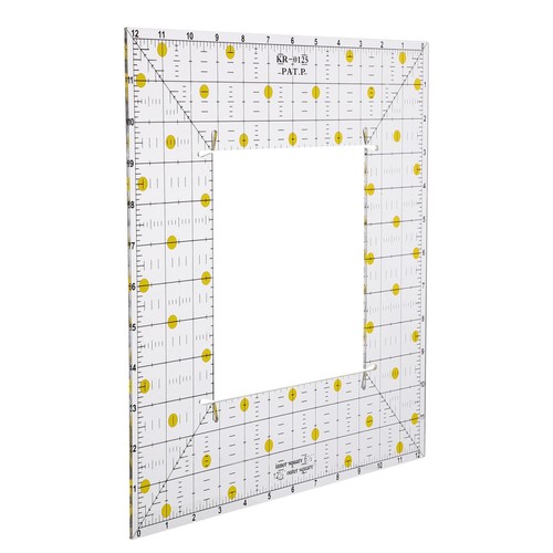 Quilting Square Ruler Shape Cut for Cutting Fabric Multifunction | eBay UK