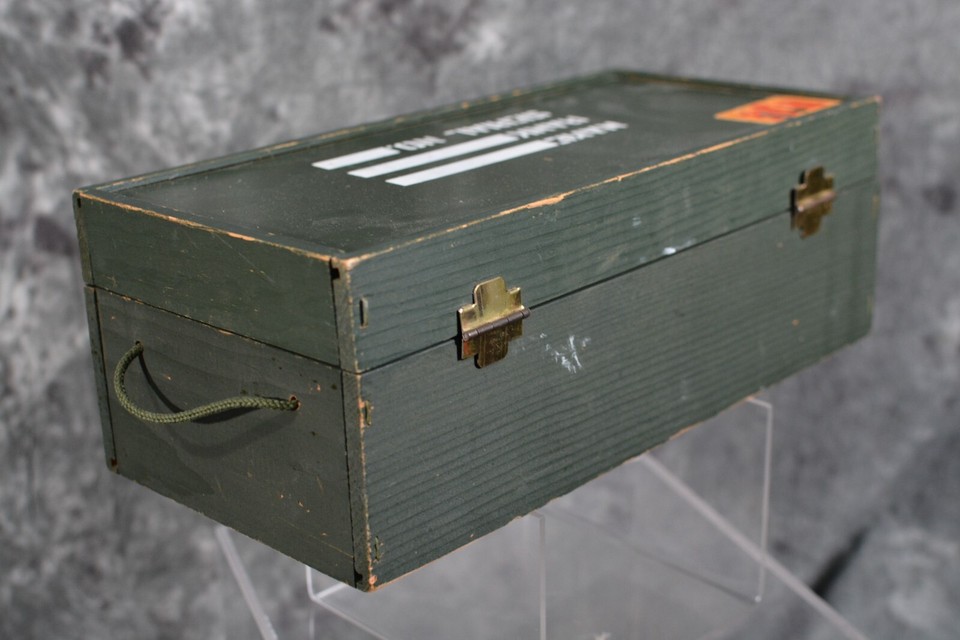 Vintage 1960s Gi Joe Wooden Foot Locker Accessory 12" Figure Case w Tray NICE #3 | eBay