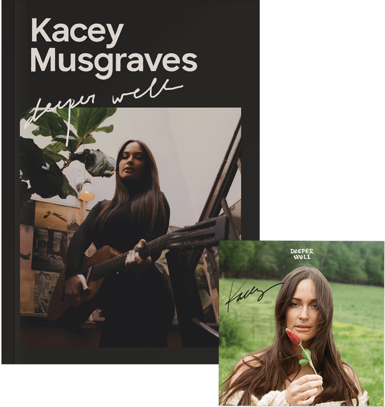 Kacey Musgraves - Deeper Well Limited Cover Cream Vinyl LP CD SIGNED ...
