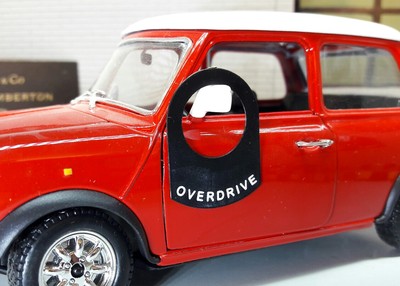 Classic Car Van Lorry Toggle Switch Tab Tag Badge Decal Overdrive ...