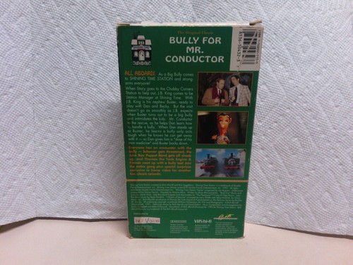 Shining Time Station Volume 3: Bully For Mr. Conductor VHS 1994 Tested ...