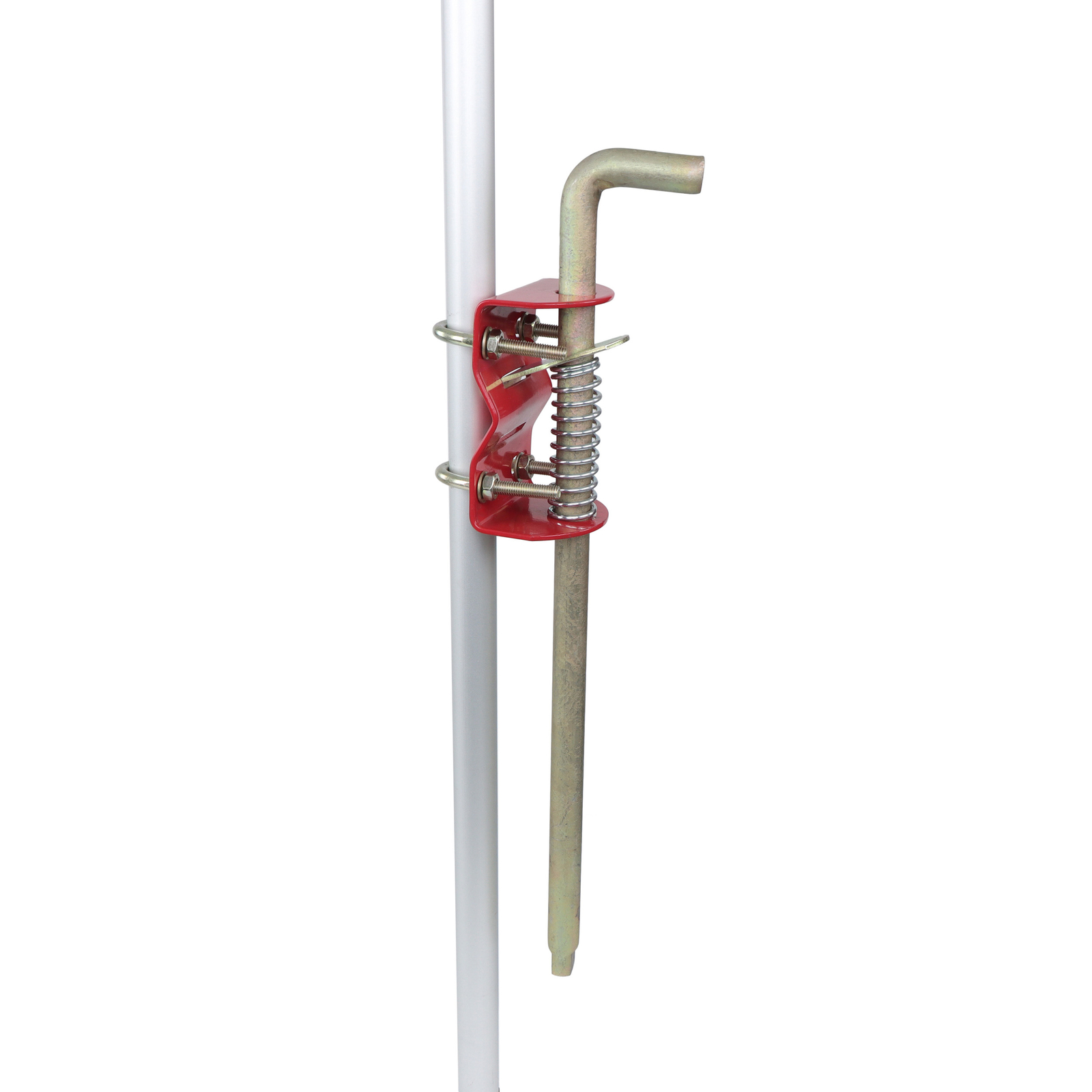 Rural365 Farm Gate Anchor Cane Bolt 18in Spring-Loaded Gate Drop Rod ...