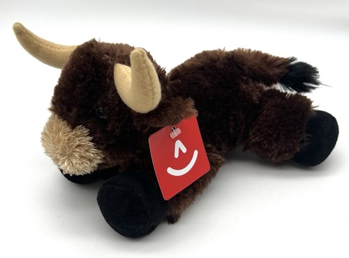 NWT Aurora Mini Flopsie “Toro” the Longhorn Bull 8” Plush Toy | eBay