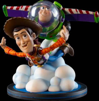 Toy Story Buzz Lightyear & Woody Falling with Style Q-Fig MAX Vinyl ...