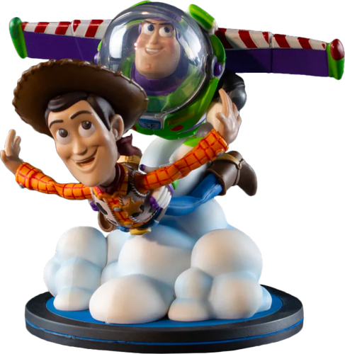 Toy Story Buzz Lightyear & Woody Falling with Style Q-Fig MAX Vinyl ...