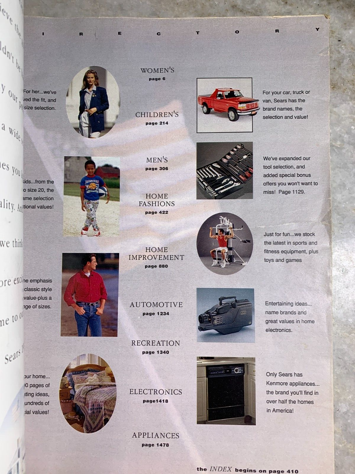 Vintage 1990s 90s Sears Annual Catalog Time Machine SPANDEX Movie Prop ...