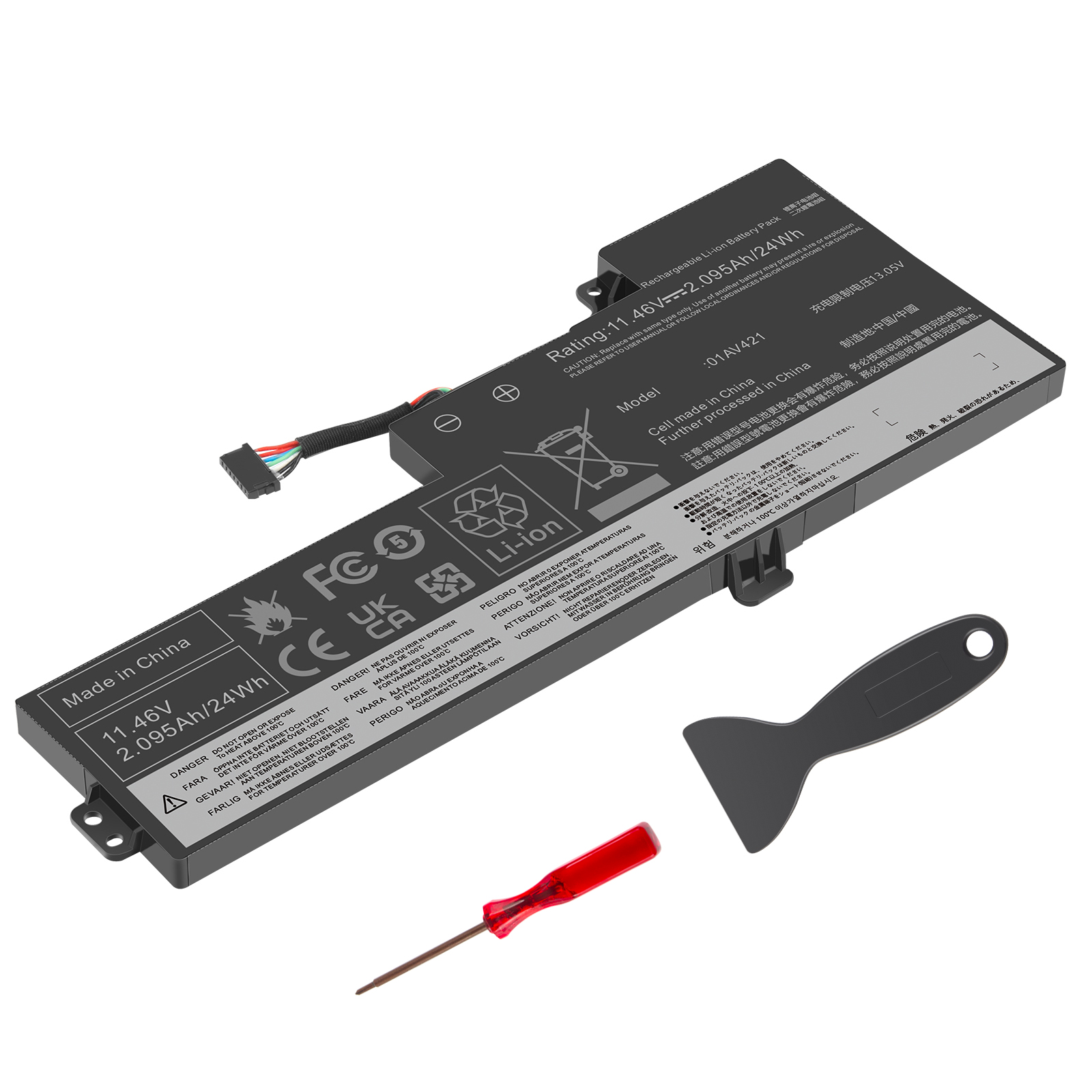 01AV419 01AV420 01AV489 Battery For Lenovo ThinkPad T470 T480 Series ...