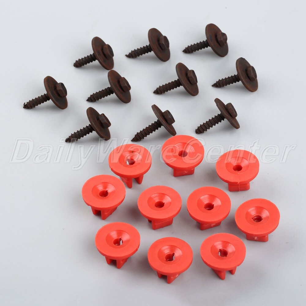 20PCS FORD Undertray Clips Rivet Under Cover Auto Car Engine Shield ...