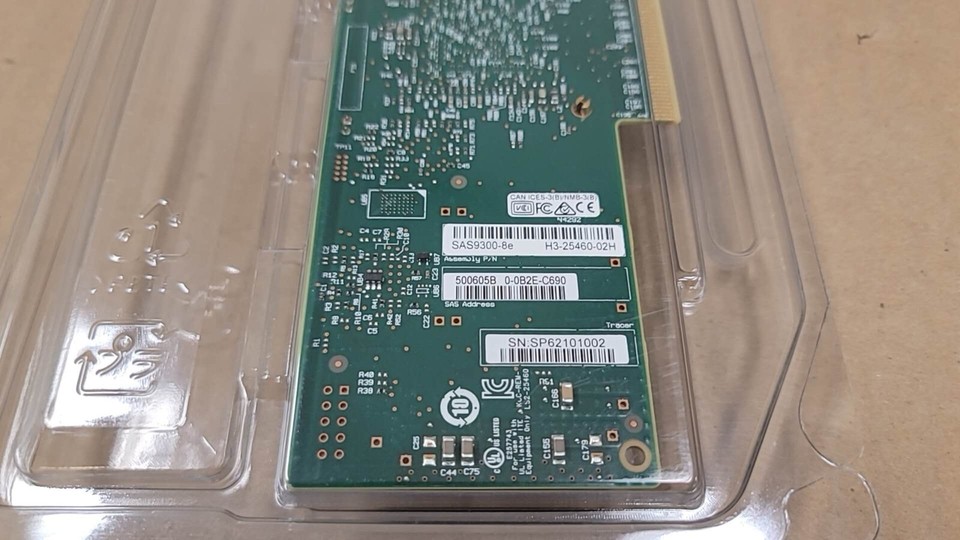 LSI SAS 9300-8e 8-port 12Gb/s SATA+SAS pci-e 3.0 Host Bus Adapter in ...