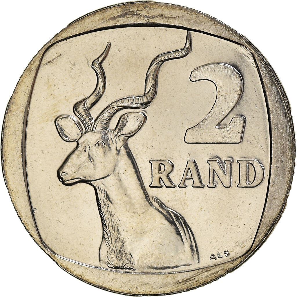 South Africa 2 Rand Coin | iNingizimu uMzantsi Afrika | KM273 | 2002 ...