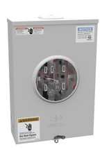 Milbank U2819-o-pseg-des 13 Terminal Meter Socket 20 Amp Ringless 3r 3 ...