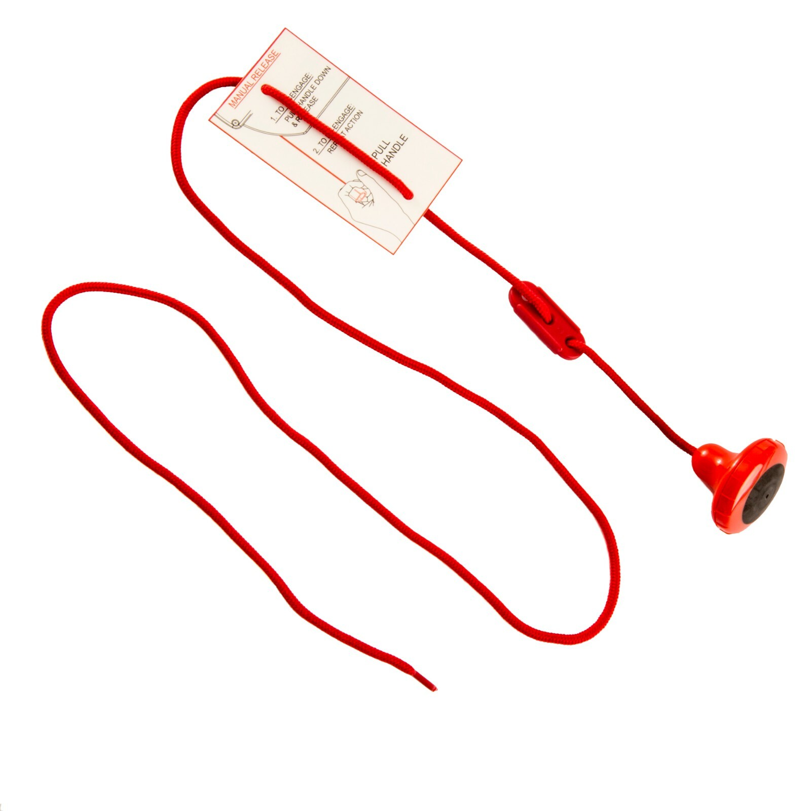 ATA Red Cord EAT-2 Garage Door Remote Bell Rope Transmitter Button ...