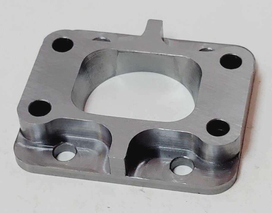 DSM TD04 TD05 Turbo to T3 Threaded Header Adapter Flange Eclipse 4G63 ...