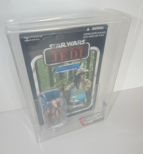 AFA 8.0 Star Wars TVC The Vintage Collection Logray ROTJ Ewok Medicine ...