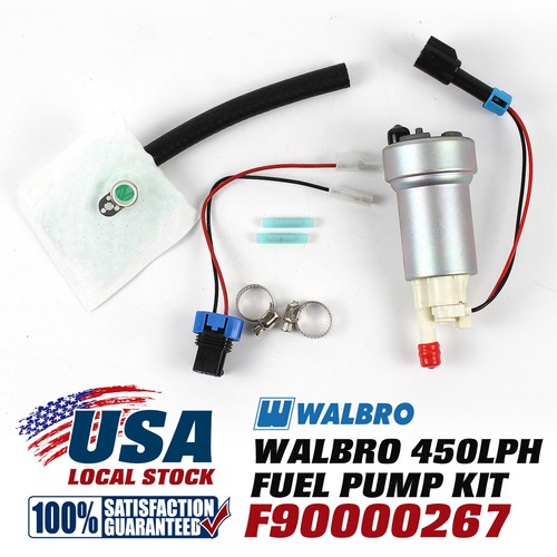 FOR Walbro 450 lph High Flow Intank Fuel Pump F90000267 450LPH E85 For ...