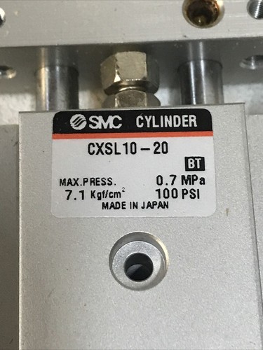 *NEW* SMC CXSL10-20 Dual Rod Cylinder 0.7MPa 100 psi | eBay