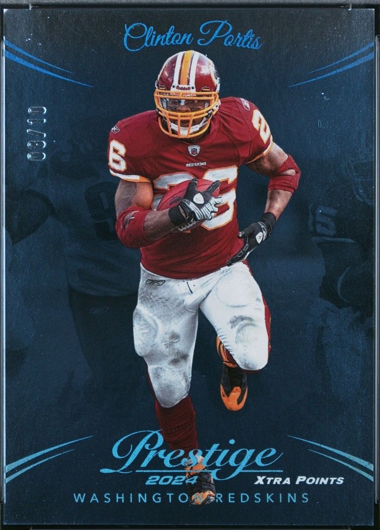 2024 Panini Prestige - Clinton Portis #299 Xtra Points Platinum /10 for ...