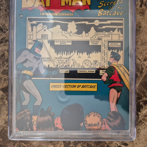 Batman 48 CGC 8.5 1948 Penguin High Grade Golden Age Secrets of Batcave ...