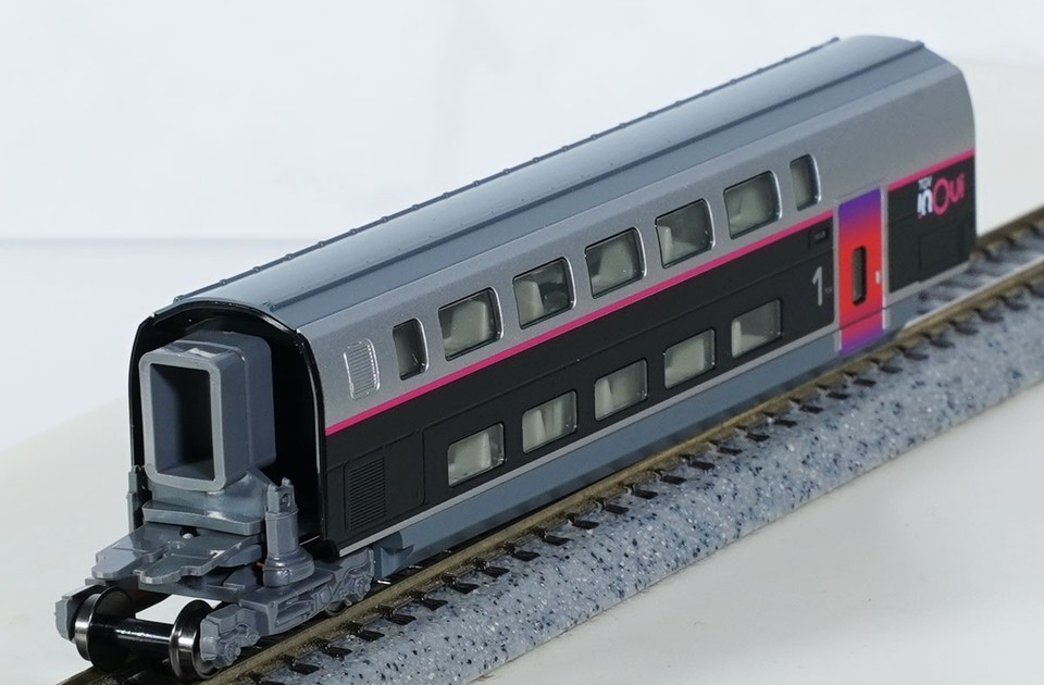 EXTRA NEUF (DEC 2025) -TGV INOUI EURODUPLEX 10 ELEMENTS EN 2 COFFRETS ...