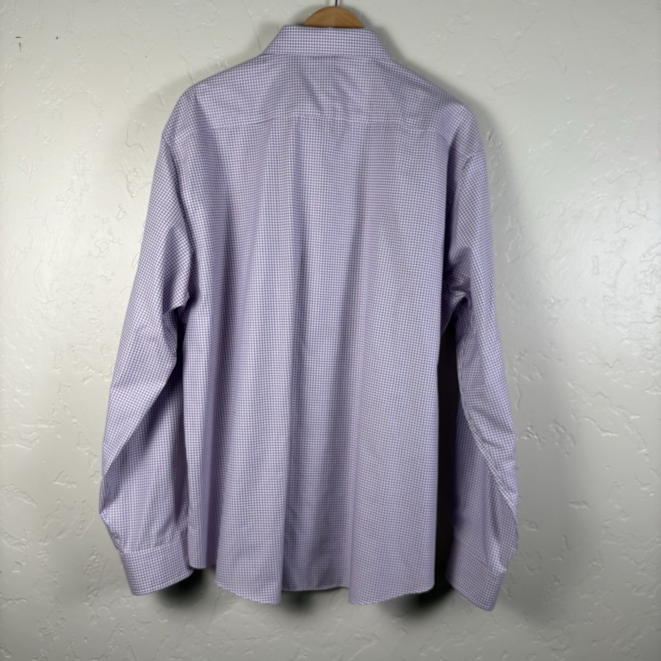 EGARA Dress Shirt Mens Size 2X Multi Color Long Sleeves Non Iron ...
