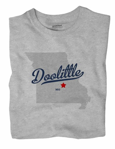 Doolittle Missouri MO T-Shirt MAP | eBay