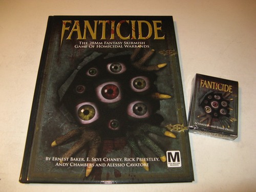 Fanticide core+Activation/Event Decks 28mm skirmish fantasy warbands ...