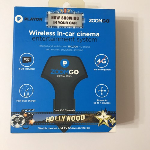 Zoom Go Wireless In-Car Cinema Entertainment System | eBay
