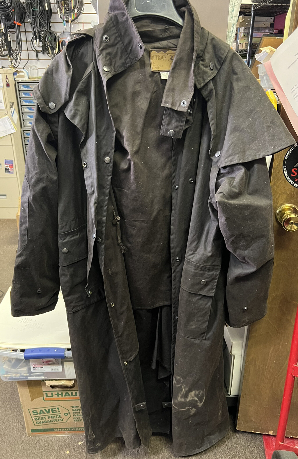 Reenactor Reenactment - 1800’s Cowboy Slicker Size La… - Gem