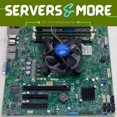 Supermicro X10SLL-F Bundle + Intel Xeon E3-1271 v3 + 32GB ECC ...