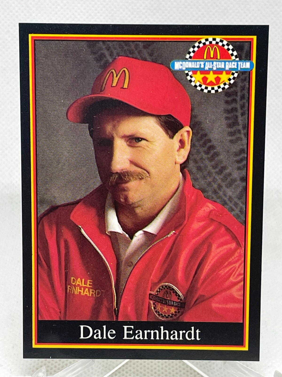 Dale Earnhardt 1991 Maxx Collection McDonald's All-Star Race Team #1 D ...