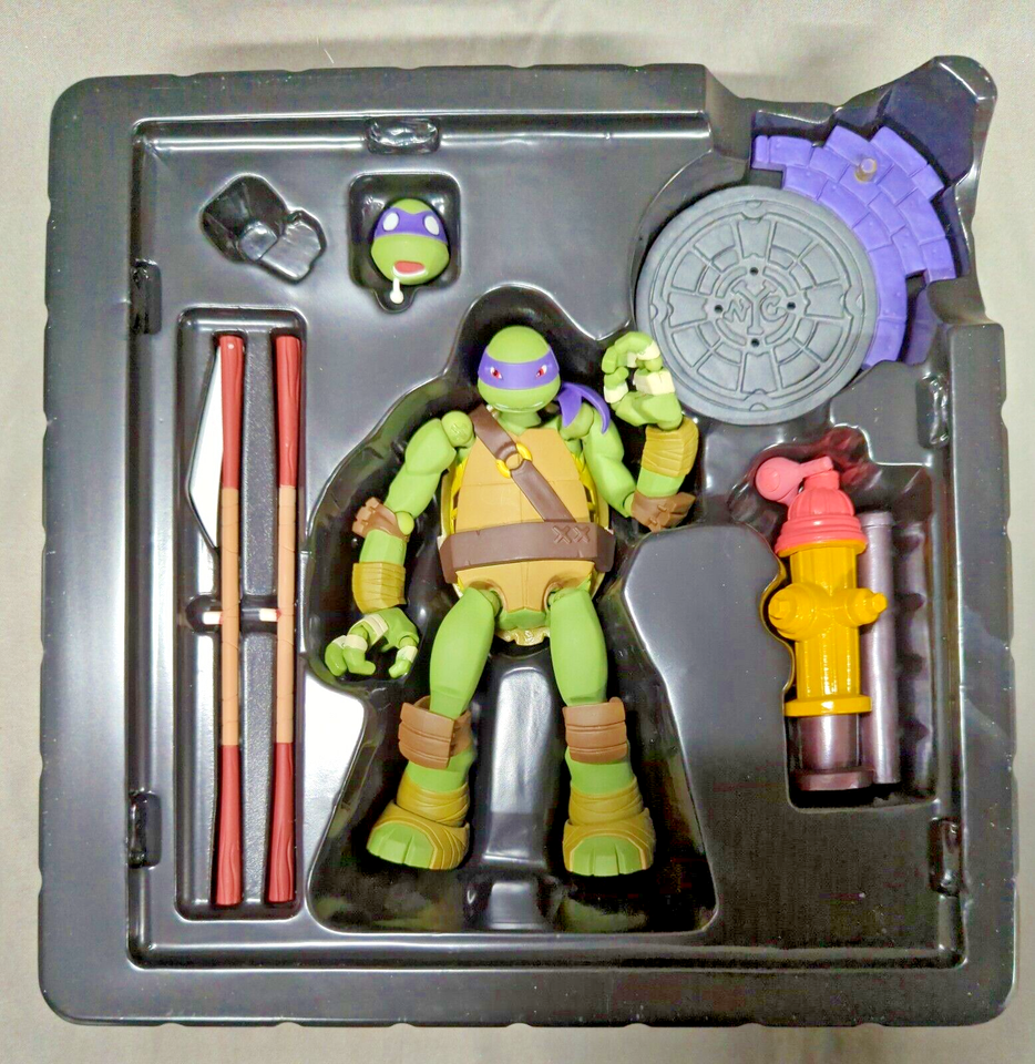 Kaiyodo Revoltech Teenage Mutant Ninja Turtles Donatello Action Figure ...