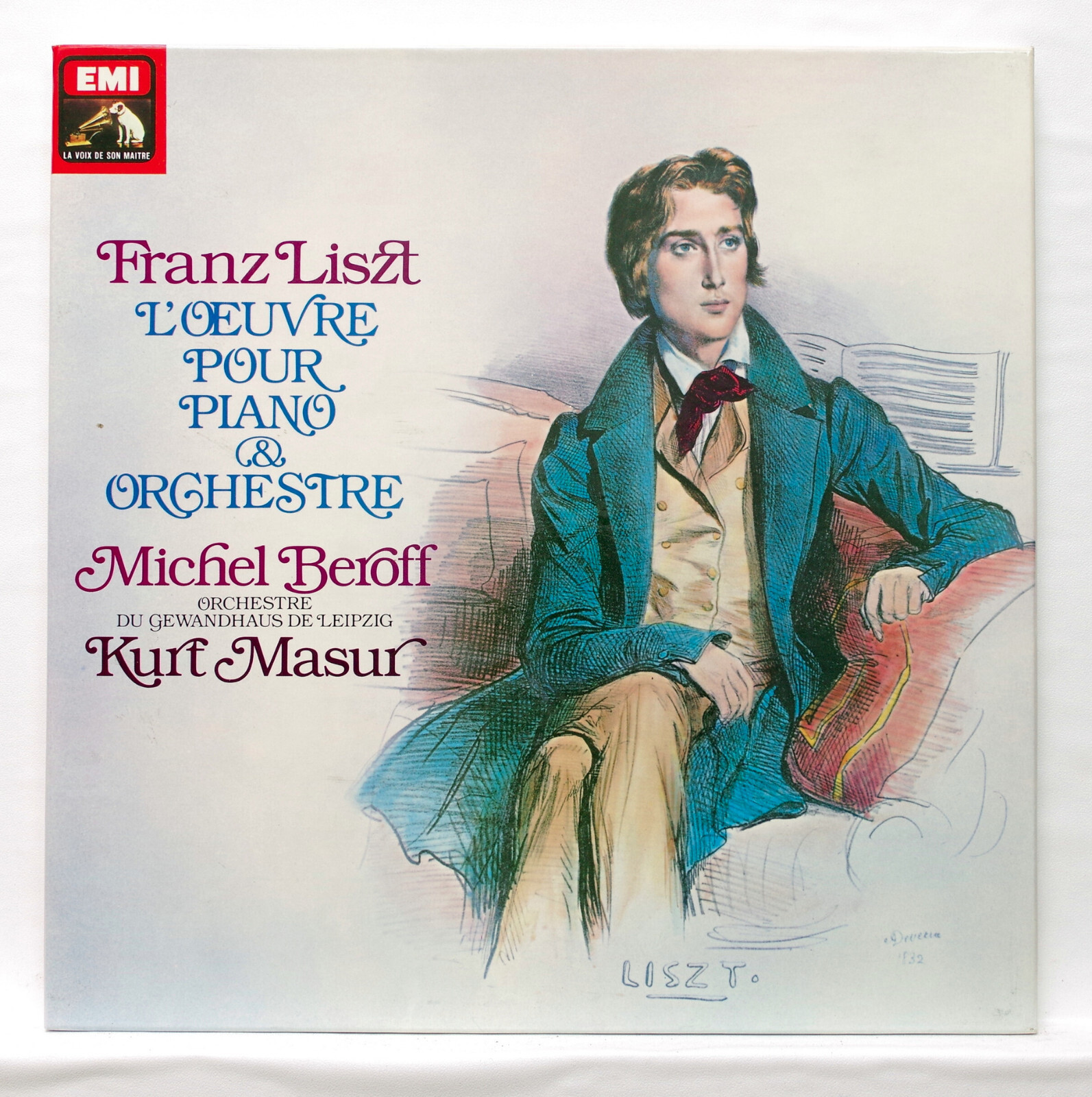 MICHEL BEROFF, MASUR – LISZT the works for piano & orchestra EMI 3xLPs box NM | eBay