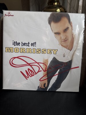 Morrissey Signed Autographed Vinyl LP | eBay