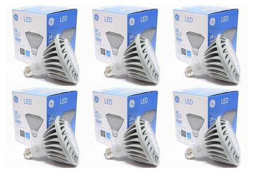 (case of 6) GE 25953 LED PAR38 Flood Light, 28 watt, 2400 lumens, 3000K ...
